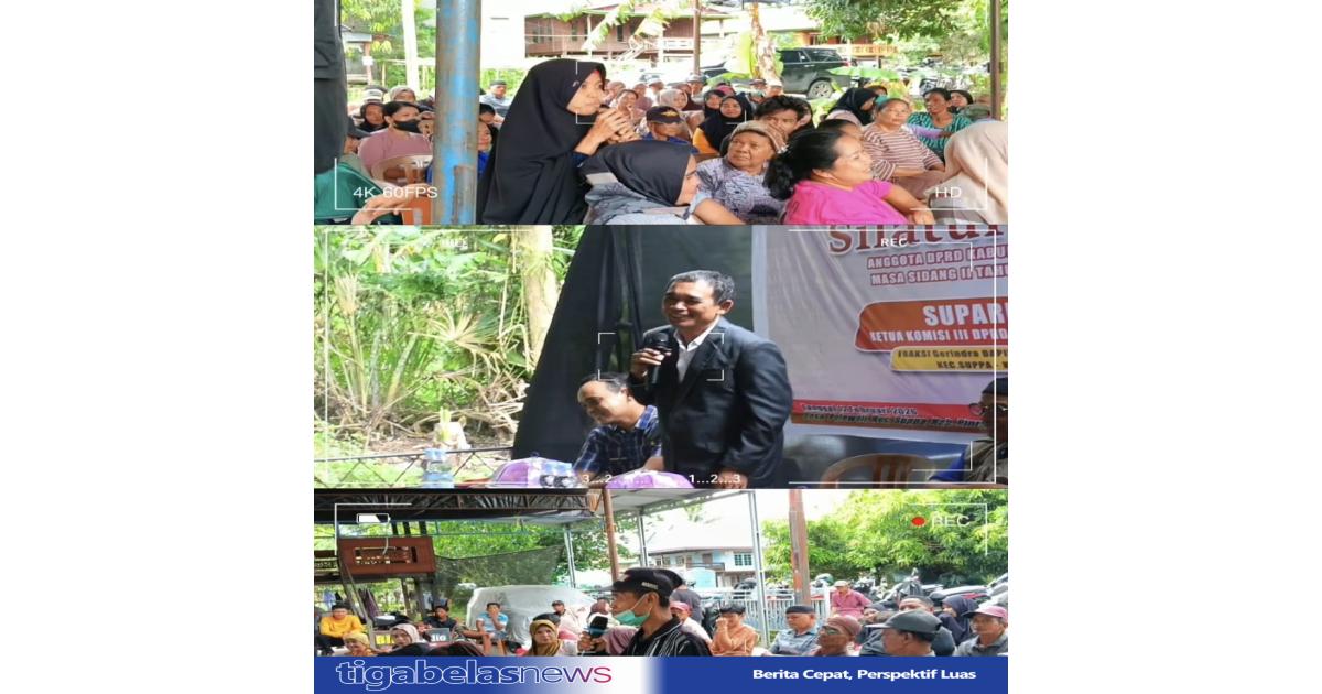 Ketua Praksi Gerindra Supardi integrasikan Reses Dan Pemeriksaan ...
